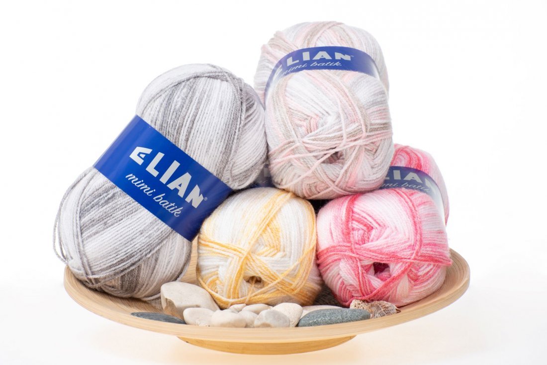 Knitting yarns Elian